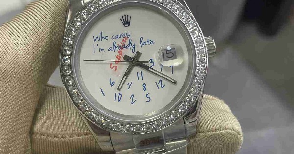 Who cares I'm already late rolex